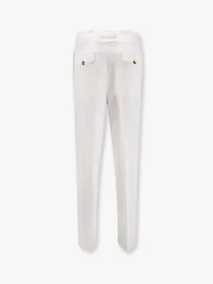 Brunello Cucinelli Linen And Cotton Trousers