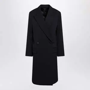 Loewe Navy Wool Coat - Blue