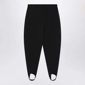 Loewe Stretch Wool-blend Trousers - Black