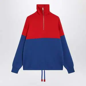 Loewe Two-tone And Blue Cotton Sweatshirt