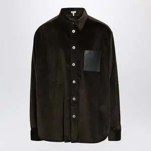 Loewe Cotton Corduroy Shirt - Brown