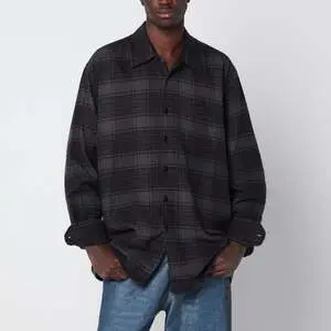 Our Legacy Above Checked Cotton Flannel Shirt - Multicolor