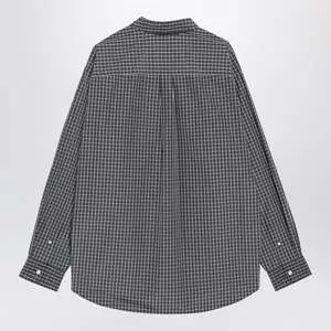 Loewe And White Technical Cotton Shirt - Black