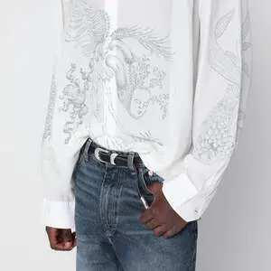 Our Legacy Beyond Shirt In Printed Lyocell