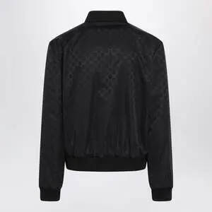 Gucci Reversible Zip-up Jacket In Lightweight Silk Faille