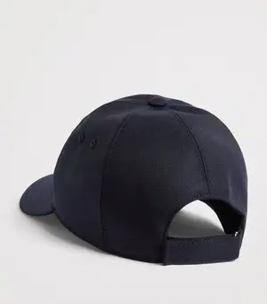 Corneliani Virgin Wool Logo Baseball Cap
