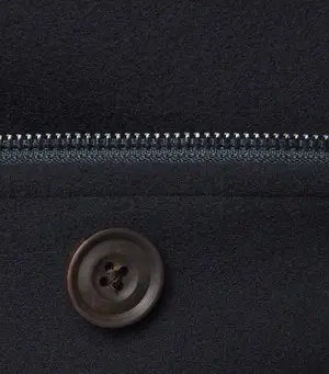 Corneliani Virgin Wool High-neck Jacket