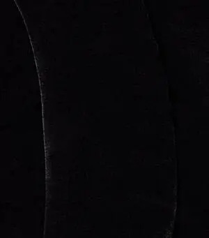 Costarellos Velvet Elvie Cropped Jacket
