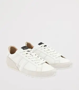 ALLSAINTS Leather-cotton Liam Sneakers