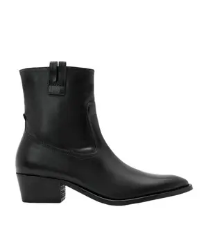 ALLSAINTS Leather Jura Ankle Boots - Black