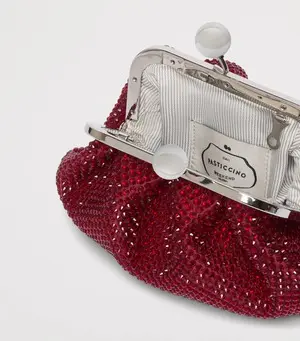 Max Mara Embellished Pasticcino Clutch Bag