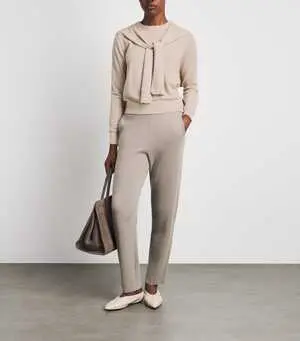 Arch4 Cashmere Tie-front Sonja Sweater