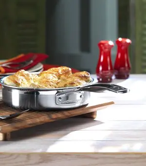 LE CREUSET 3-ply Stainless Steel Sauté Pan