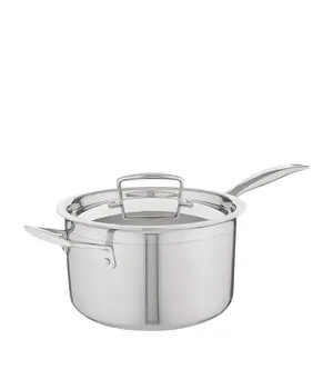 LE CREUSET 3-ply Stainless Steel Saucepan - Silver