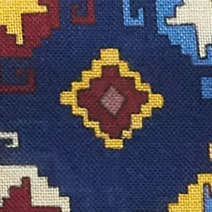 E. MARINELLA Wool-silk Geometric Print Scarf