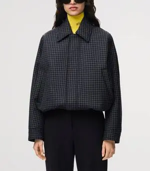 Loewe Wool-blend Drawstring Jacket