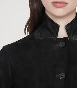 ALLSAINTS Suede Surveya Blazer