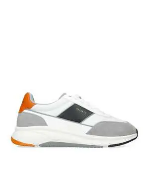 Axel Arigato Suede Genesis Neo Runner Sneakers - Grey