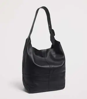 AMI Paris Leather Etienne Tote Bag