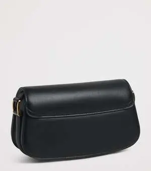 AMI Paris Leather Paris Paris Shoulder Bag
