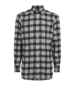 100HANDS Cotton Flannel Check Shirt