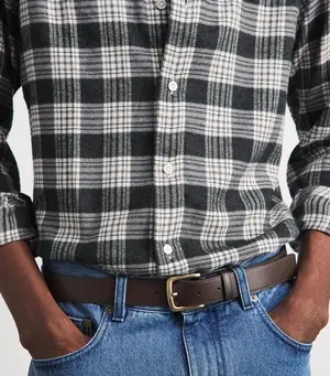 100HANDS Cotton Flannel Check Shirt