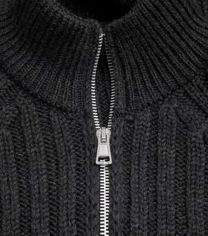 Our Legacy Merino Wool Zip-up Cardigan