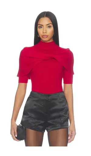 LOVERS AND FRIENDS Emmah Twist Front Sweater