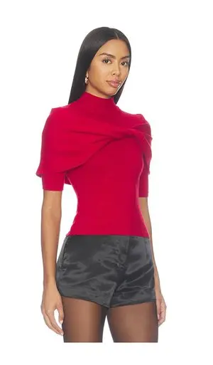 LOVERS AND FRIENDS Emmah Twist Front Sweater