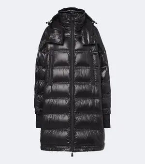 Moncler Rochelairs Hooded Down Coat - Black