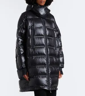 Moncler Rochelairs Hooded Down Coat - Black