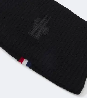 Moncler Logo Virgin Wool Headband