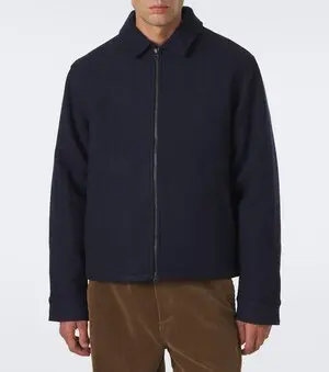 Polo Ralph Lauren Langdon Wool Tweed Blouson Jacket