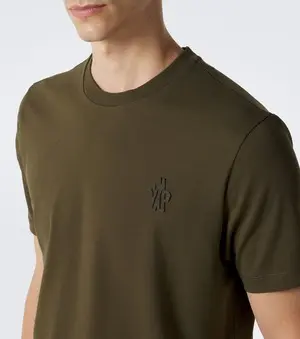Moncler Set Of 3 Cotton-blend T-shirts - Multicoloured