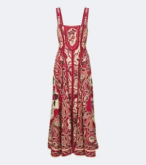 ALEMAIS Alémais Kenny Printed Midi Dress - Multicoloured