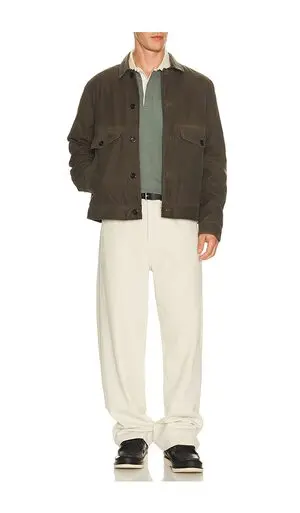 Marine Layer Waxed Trucker Jacket