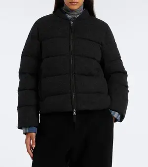 Jardin Des Orangers Cashmere Down Jacket - Grey