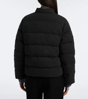 Jardin Des Orangers Cashmere Down Jacket - Grey
