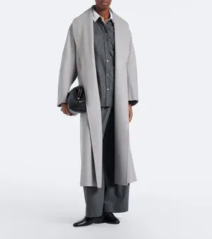 Max Mara Pleated Wool Wide-leg Pants