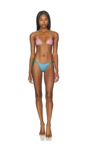 Oseree Lumiere Two Piece Bikini Set In Multi - Candy