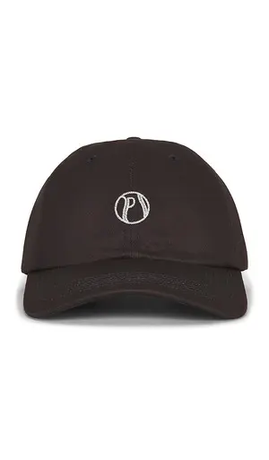 PALMES Ball 6-panel Cap In Grey - Charcoal