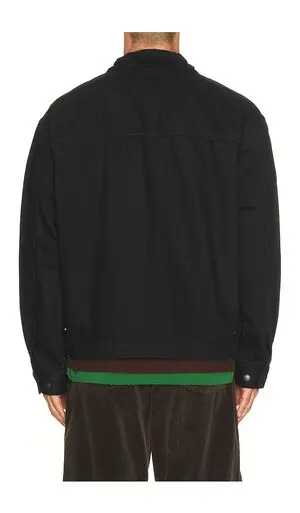 VOWELS Garment Dyed Zip Up Jacket