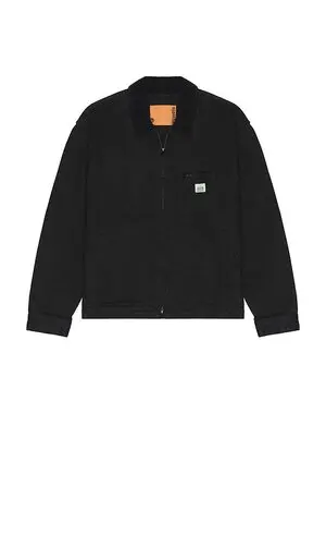 VOWELS Garment Dyed Zip Up Jacket