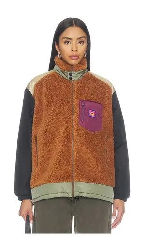 MOTHER The Teddy Zip In Multi