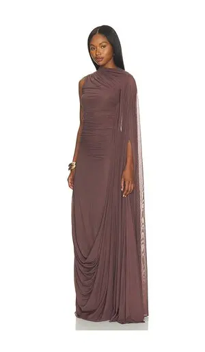 DEME BY GABRIELLA Maple Dress In Brown