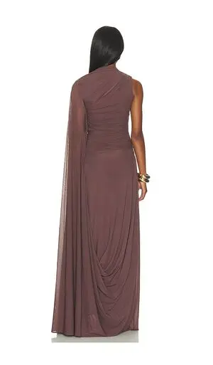 DEME BY GABRIELLA Maple Dress In Brown