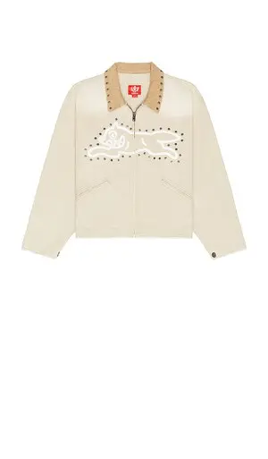 ICECREAM Chute Jacket In Brown