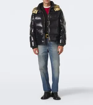 Versace Barocco Hooded Down Jacket