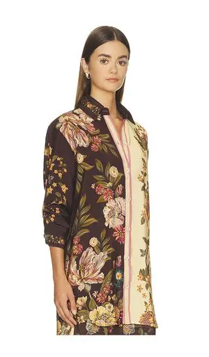 Agua Bendita Crystal Shirt In Multi