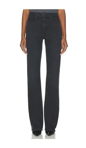 Paige Stevie Bootcut Jeans In Black
